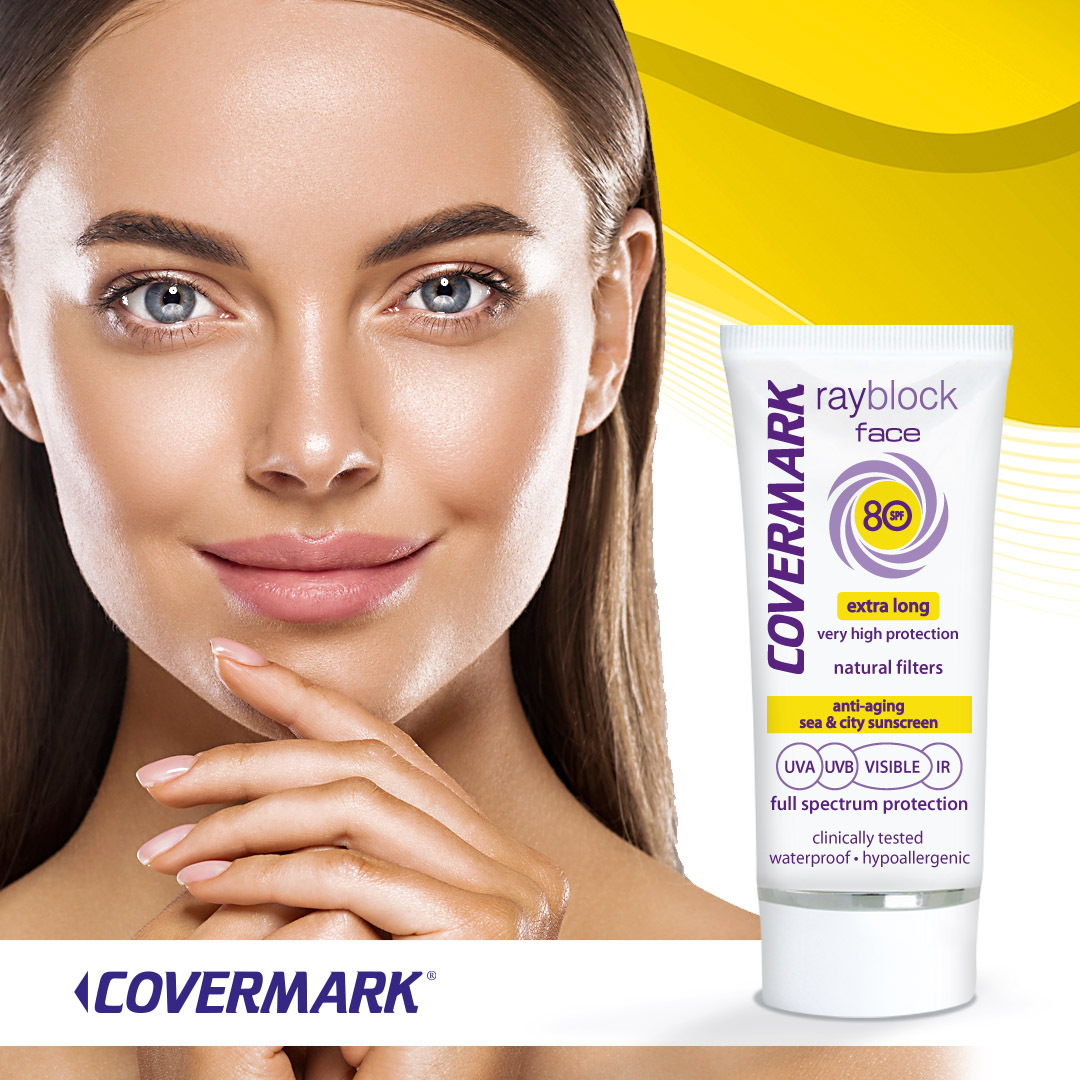 COVERMARK RAYBLOCK ECRAN SOLAIRE SPF 80 PROTECTION INCOMPARABLE - Myrlan